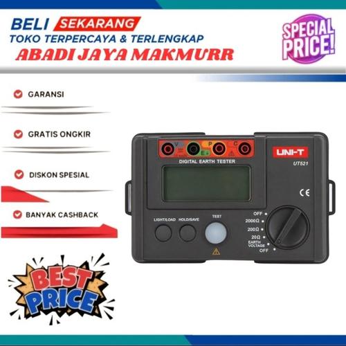 Jual Digital Earth Tester UNI-T UT521 Ground Insulation Meter ...