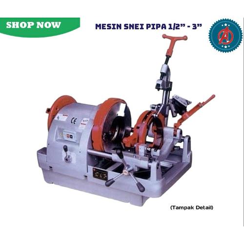 Jual Mesin Snei Pipa Listrik 1/2" - 3"/ Pipe Threading Machine - Kota ...