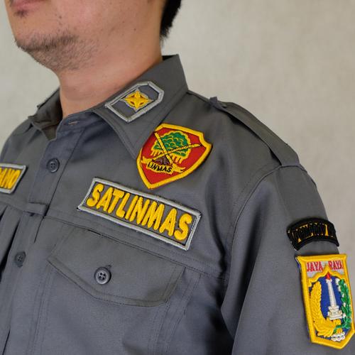 Jual Seragam Satlinmas Lengkap Dengan Logo Bordir Dan Polos Dengan ...