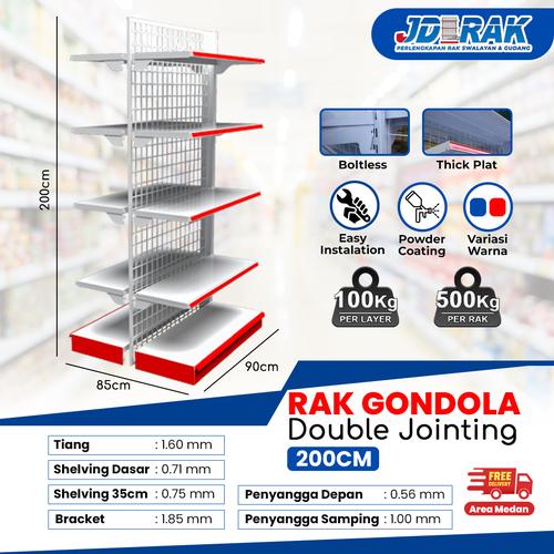 Jual Rak Swalayan Medan Rak Gondola Minimarket Double/Rak Gondola ...
