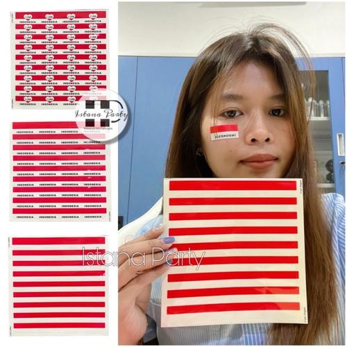 Jual Sticker Pipi MP Dirgahayu RI / Sticker Bendera Merah Putih ...