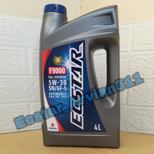 Jual Oli Mesin Suzuki Ecstar F9000 Full Synthetic 5W-30 SN / GF-5 ...