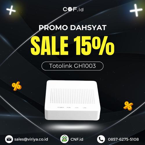 Jual Totolink GH1003 - 1-Port XPON ONU Optical Modem - Kota Medan - CNF ...