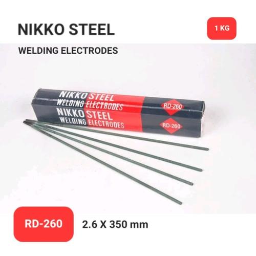 Jual Kawat Las Listrik / Elektroda Nikko RD 260 size 2.6x350mm(kemasan ...