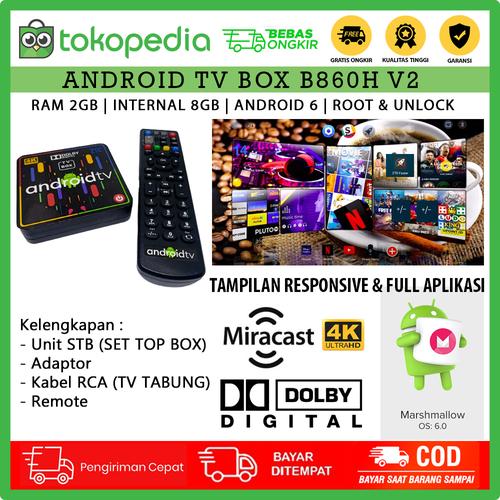 Jual Android TV Box B860H V2 / 2GB/8GB / ROOT & UNLOCK / STB TV TABUNG - Jakarta Timur - ALONSA ...