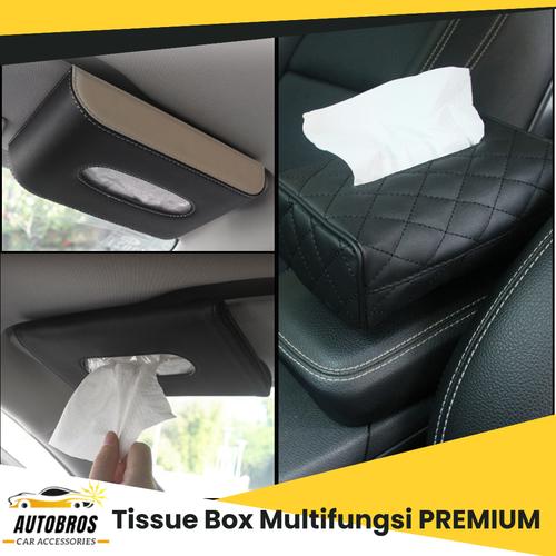Jual Car Tissue Box Kotak Tisu Mobil Tempat Simpan Gantung PREMIUM by ...