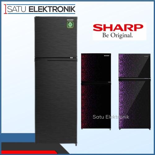 Promo SHARP SJ316MG Kulkas 2 pintu | Lemari es 237 liter SJ 316 MGGB ...
