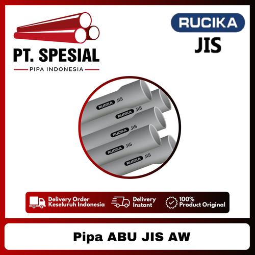 Jual Pipa PVC Abu JIS Rucika Type VP 1/2 - 12 Inch / Pipa JIS AW Rucika PerBatang 4Mtr - 07 - 6 ...