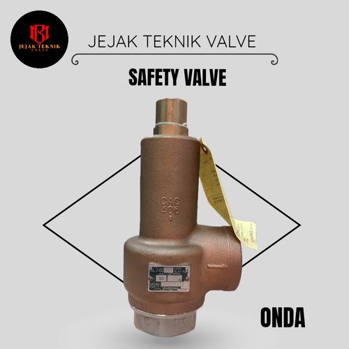 Jual SAFETY VALVE 1 1/2" INCH YOSHITAKE DN40 AL 150 scs 14A DRAT ...
