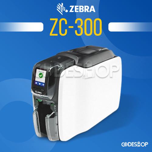Jual Printer ID Card Zebra ZC300 Cetak Kartu Single Side ZC 300 - Kota ...
