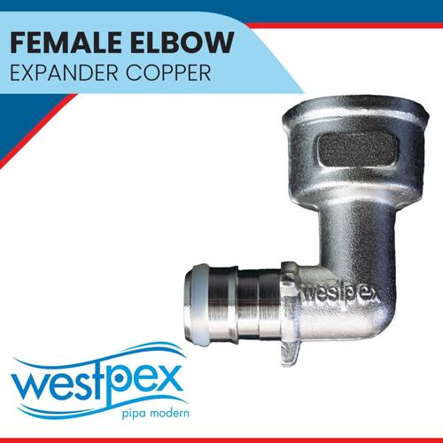 Jual WESTPEX / KENI DRAT DALAM EXPANDER COPPER 1/2" / FEMALE ELBOW L16 ...