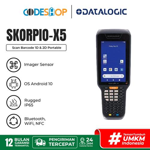 Promo Datalogic Skorpio X5 1D 2D Mobile Barcode Scanner PDA PDT Android ...