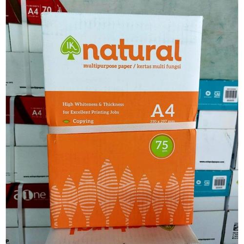 Jual Termurah Kertas HVS A4 75 gr 75 NATURAL - Kota Medan - Jualan ...
