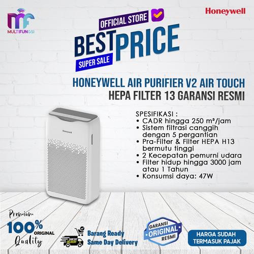 Promo Honeywell Air Purifier V2 Air Touch Hepa Filter 13 Garansi Resmi ...