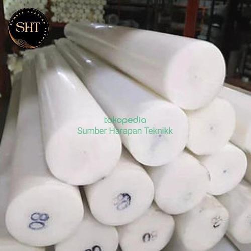 Jual Teflon Batangan 20mm x 100cm / As Teflon / Teflon Rod PTFE ...