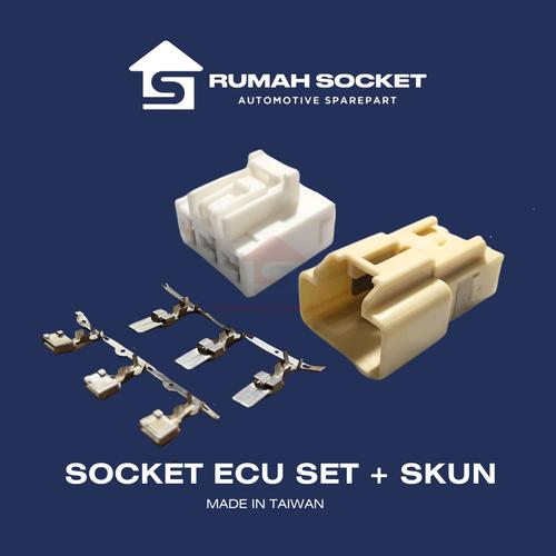 Jual SOCKET SOKET ECU ECM MOTOR AEROX LEXY NMAX FREEGO - FEMALE SET ...