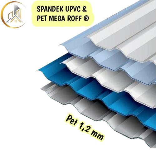 Jual SPANDEK UPVC / PET MEGA ROOF PUTIH & BIRU DOFF - Kab. Sidoarjo ...