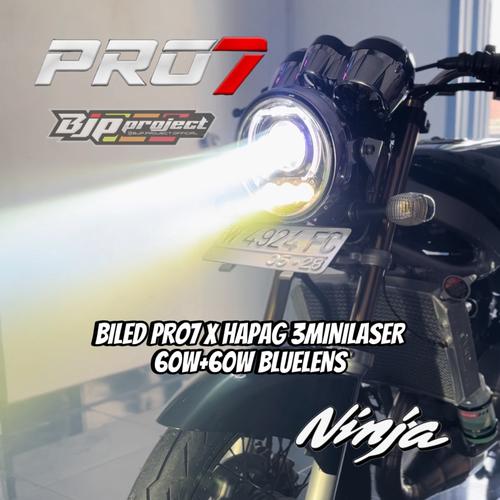 Jual BILED NINJA SS R PRO7 X HAPAG 3MINILASER - P750XS ORI, RGB PNP R ...