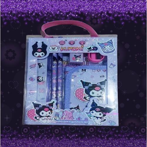 Jual Stationary Set Kuromi Paket Belajar Kuromi Alat Tulis Set Kuromi ...