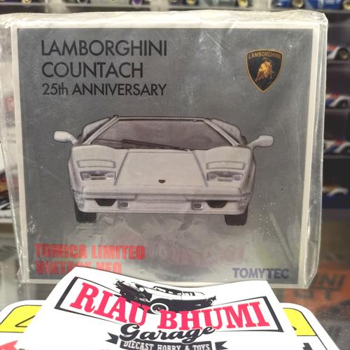 Jual Tomica Limited Vintage Lamborghini Countach Putih 25th Anniversary ...