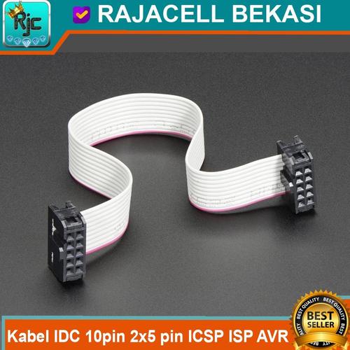 Jual Kabel IDC 10pin 2x5 pin ICSP ISP AVR Arduino Downloader Programmer ...