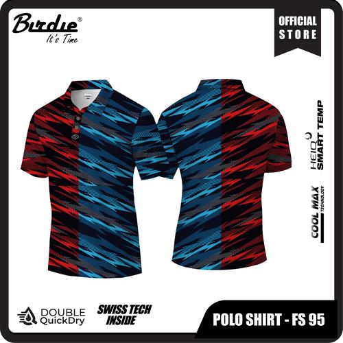 Promo Baju Polo Shirt Golf Polyester Dry Fit CoolMax Birdie FS95 - M ...
