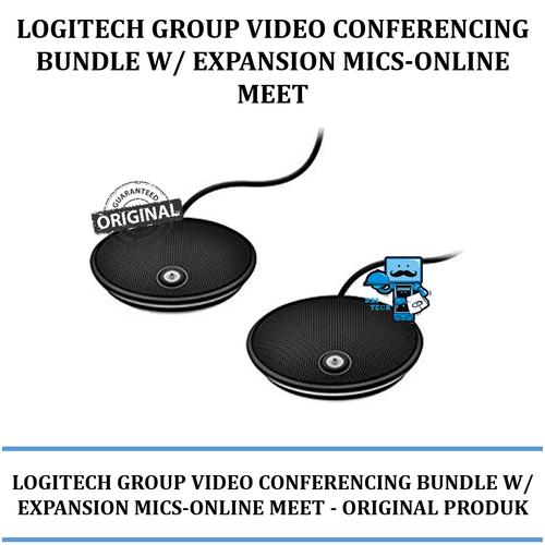 Jual Logitech Group Video Conferencing Bundle w/ Expansion Mics-Online ...
