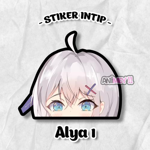 Jual Stiker Intip Alya Roshidere / Sticker Anime Waterproof - 4, MINI ...