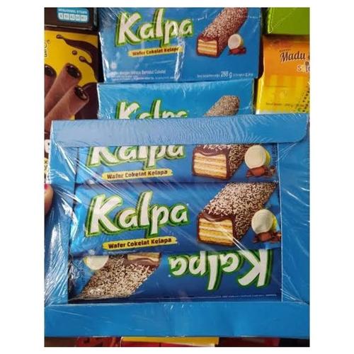 Jual MAYORA KALPA PER BOX WAFER COKELAT COKLAT KELAPA 24 GRAM JAJAN ...