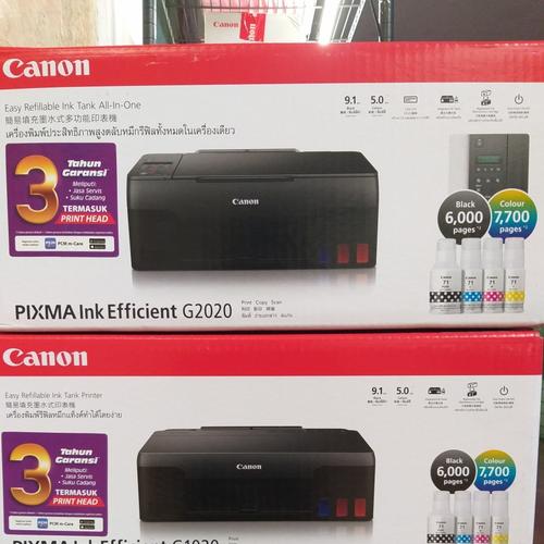 Jual CANON PIXMA G2020 INKTANK PRINT SCAN COPY Printer InkTank Canon ...