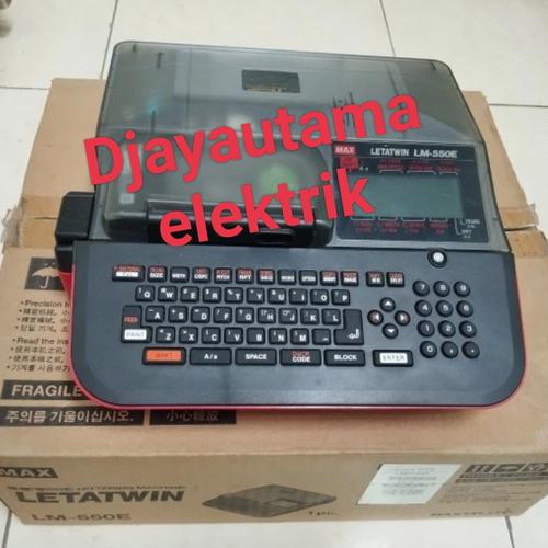 Jual Printer Marking Tube Label Letatwin Max LM-550E Printer Label ...