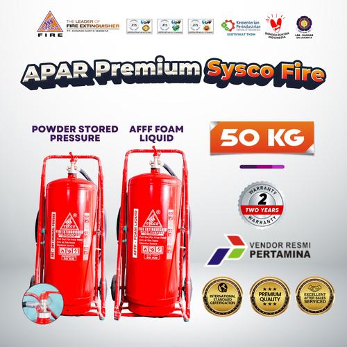 Jual APAR APAB 50 Kg Premium SYSCO FIRE - POWDER/FOAM- Alat Pemadam Api ...