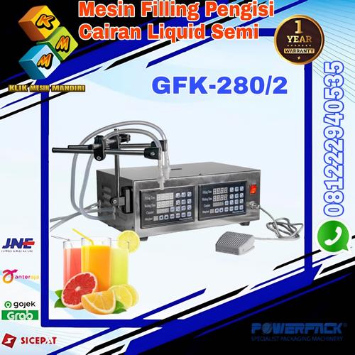 Jual Mesin Filling Pengisi Cairan Pompa Semi Auto GFK-280 2 2 Noozle POWERPACK - Jakarta Barat ...