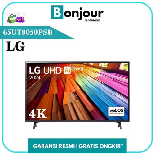 Promo TV LG 65 Inch 4K UHD LG 65UT8050PSB Smart TV LG UT8050 65 Inch ...