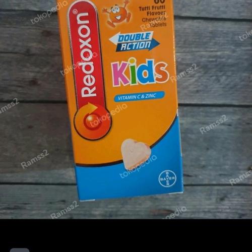 Jual Redoxon Kids Double Action Vitamin C + Zinc...Didalamnya isi 60 ...