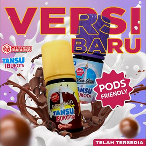 Jual Tansu Ibukota V2 Pods Friendly 30ML 10MG Salt Nic Ketan Susu ...