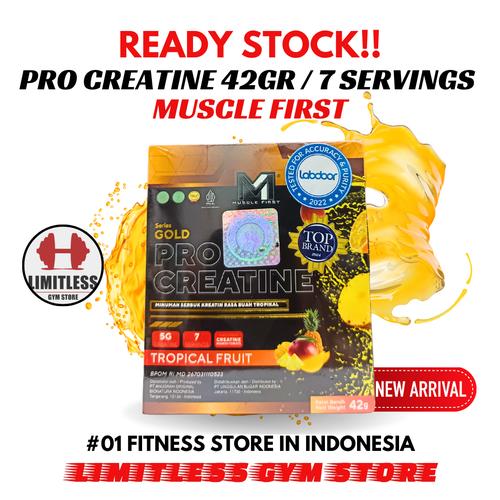 Jual M1 Muscle First Pro Gold Creatine Monohydrate 7 servings BPOM ...