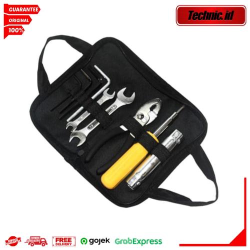 Jual Krisbow Set Perkakas Motor 20x11x2 Cm 8 Pcs Motorcycle Tool Set ...