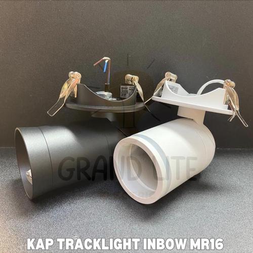 Jual Kap Lampu Track Plafon Inbow Mr16 Tracklight MR16 Inbow Kosongan ...