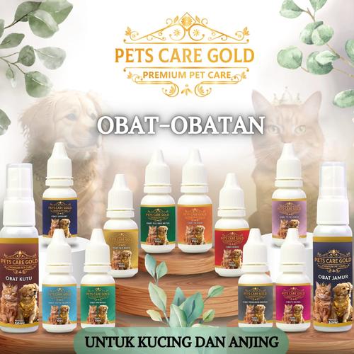 Jual PETS CARE GOLD PERAWATAN KUCING ANJING PREMIUM FLU BATUK PILEK ...