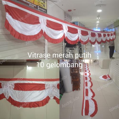 Jual vitrase gelombang bendera dinding bendera pagar - Jakarta Pusat ...