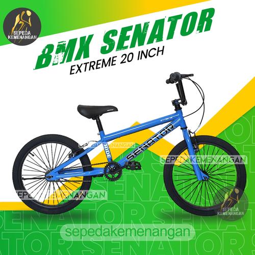 Jual SEPEDA BMX SENATOR EXTREME UKURAN 20 INCH - BLACK / HITAM - Kota ...