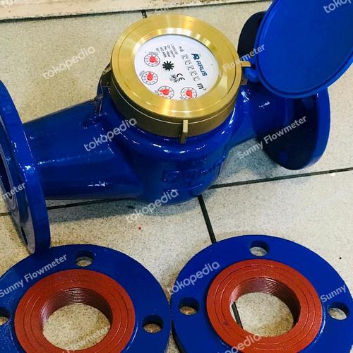 Jual Water meter 2 inch DN 50 mm / Meteran air 2" Arus / Flowmeter Arus ...