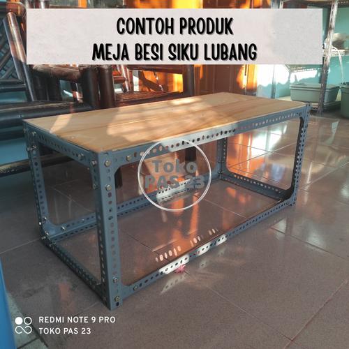 Jual Meja Besi Siku Lubang P80 L40 T35 Ekonomis - P80 L40 T35, Ekonomis ...