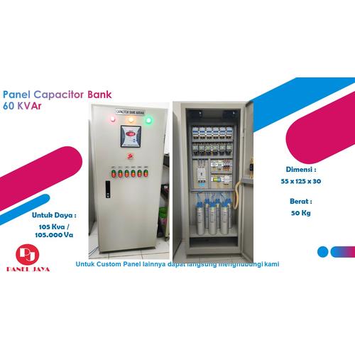Gambar Panel Kapasitor Bank 60 KVAr (6 Step Compact) dari Panel Jaya Electric Jakarta Barat ...