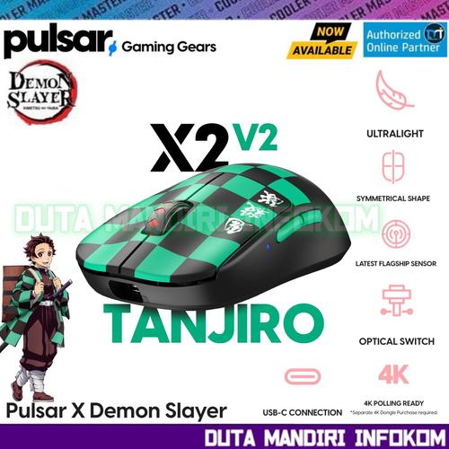 Jual Pulsar X2V2 Tanjiro Inosuke Nezuko Zenitsu - Symmetrical ...