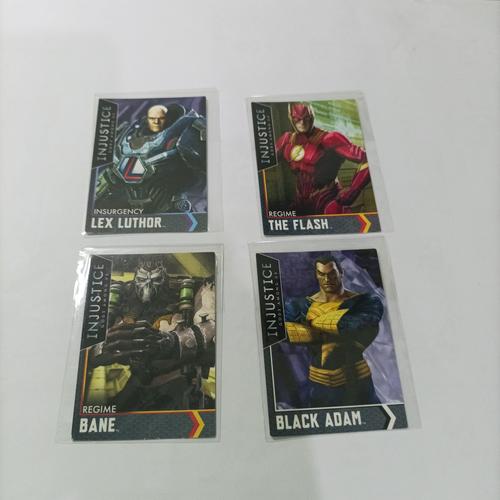 Jual Raw Thrills Card Injustice Lex Luthor The Flash Bane Black Adam ...