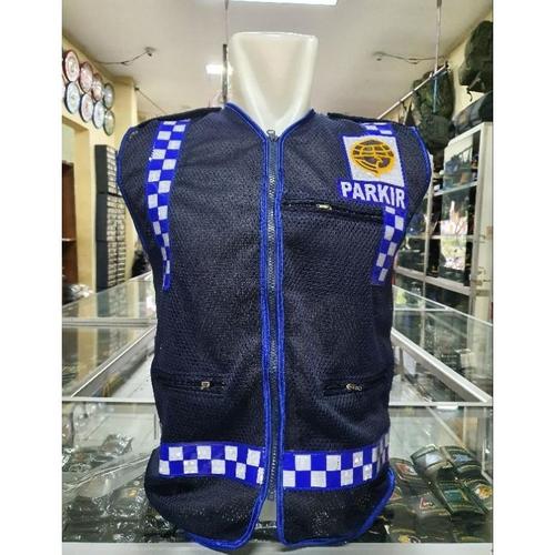 Jual Rompi Jaring Tukang Parkir | Rompi jaring Parkir biru | Rompi ...