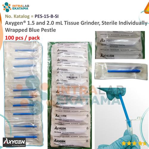 Jual 1.5 and 2.0 mL Tissue Grinder, Sterile Individually Wrapped Blue ...