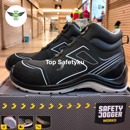 Jual Sepatu Safety Jogger Flow MID TLS S3 Black Original - 35 - Jakarta ...